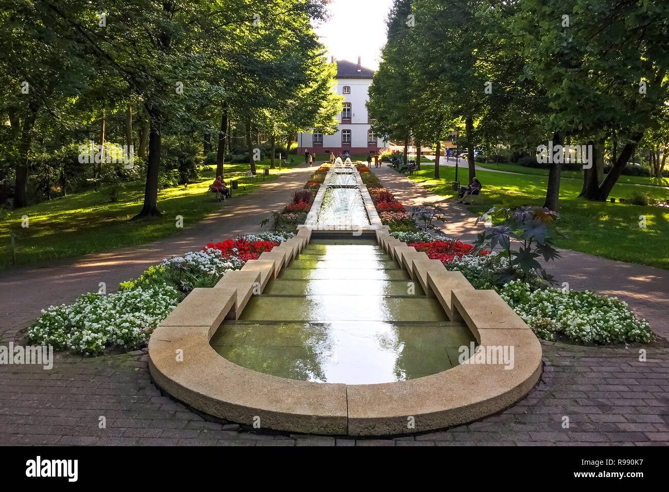 Park, Bad Camberg, Germany Stock Photo - Alamy