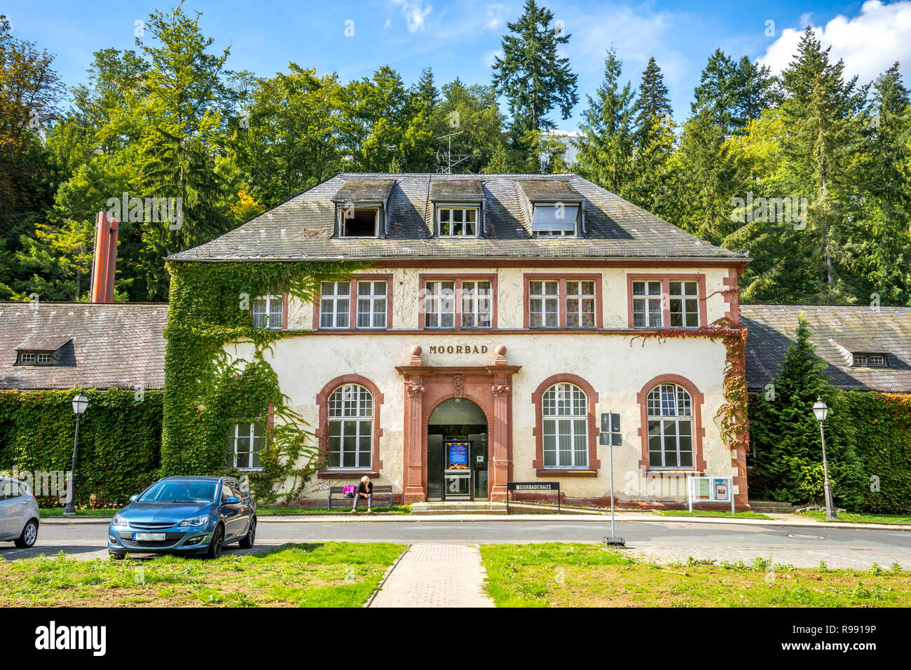 Bath House, Bad Schwalbach, Germany Stock Photo - Alamy