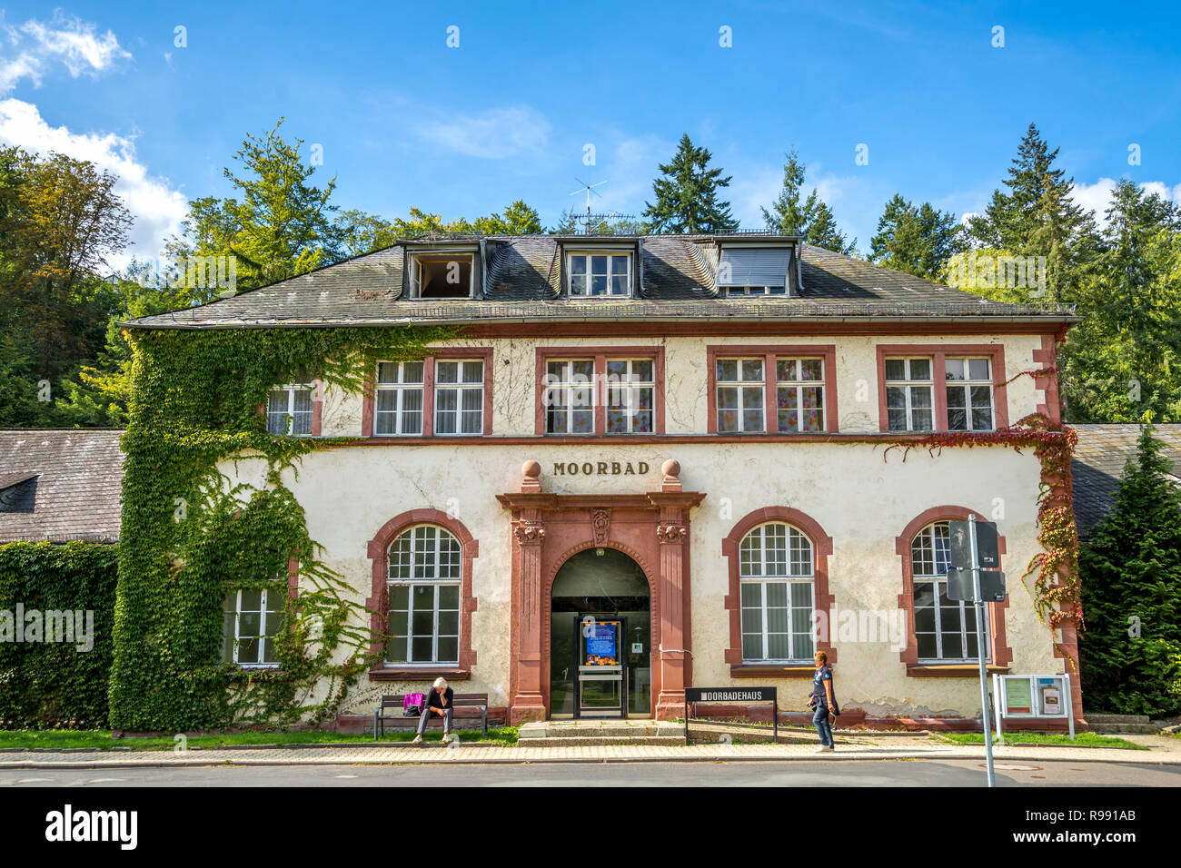Bath House, Bad Schwalbach, Germany Stock Photo - Alamy
