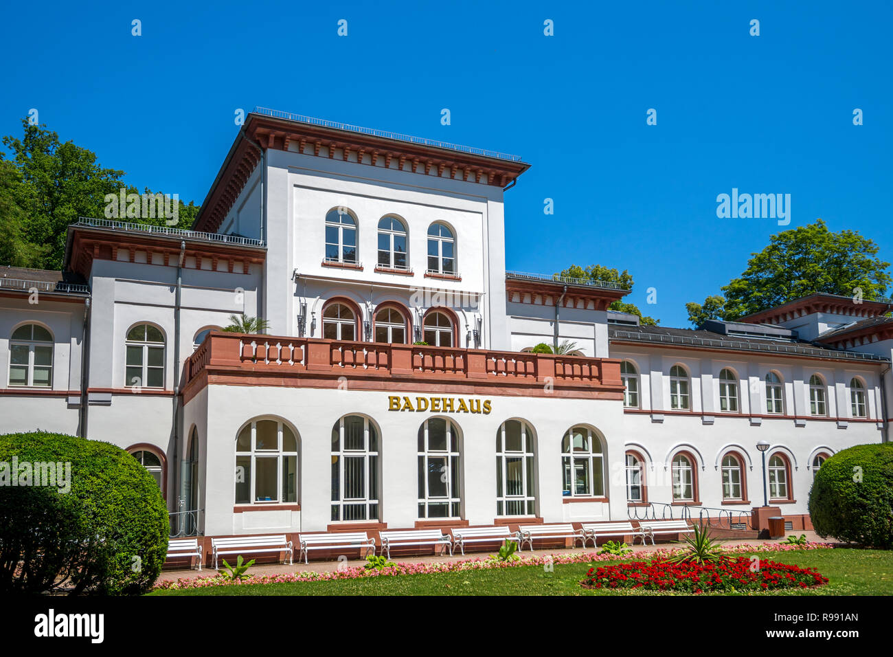 Bath House, Bad Vilbel, Germany Stock Photo - Alamy