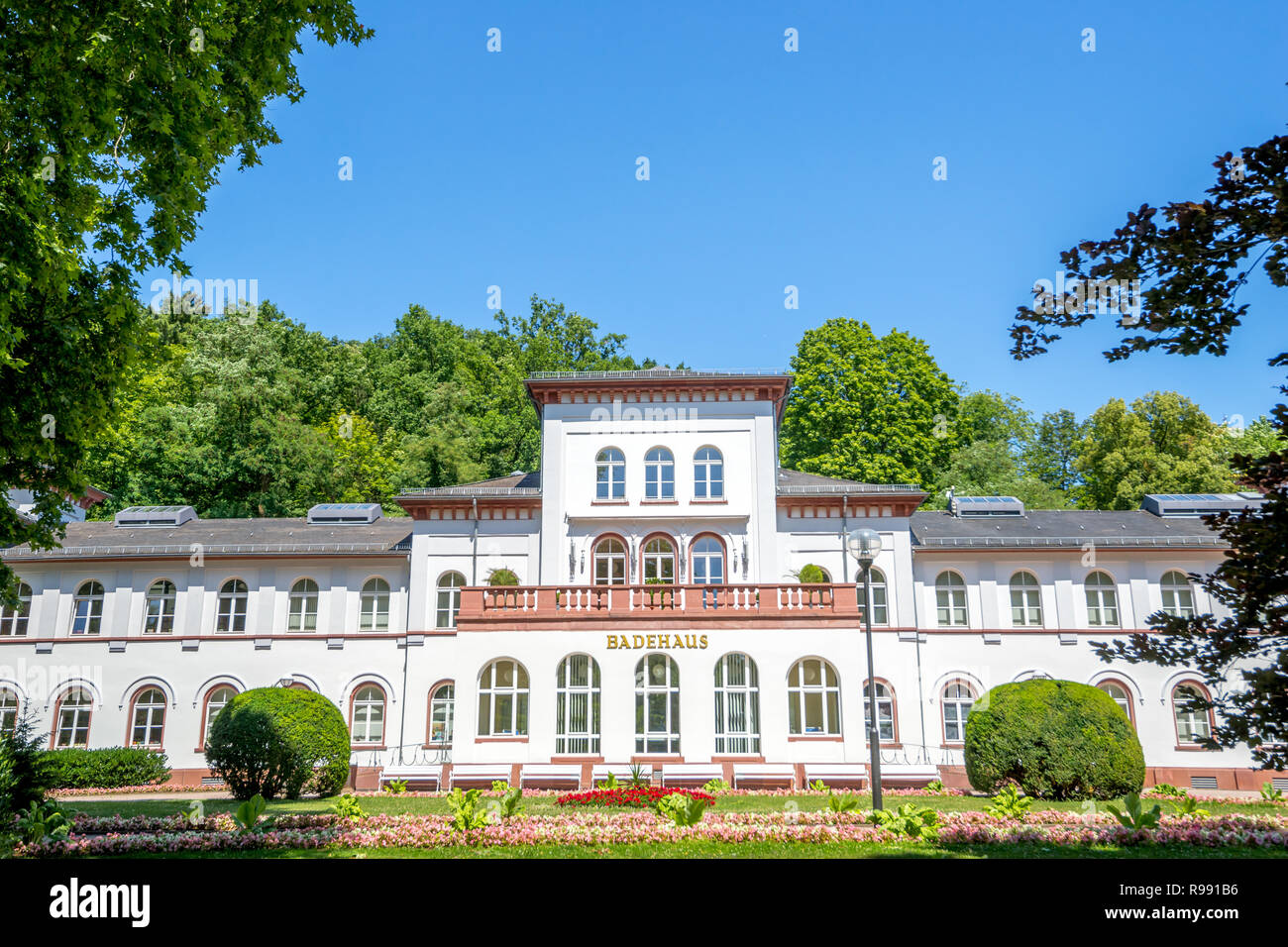 Bath House, Bad Vilbel, Germany Stock Photo - Alamy