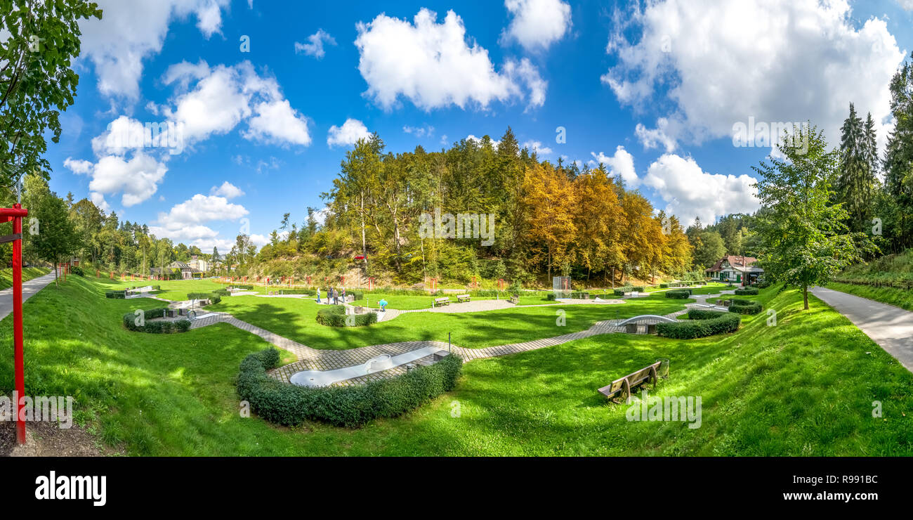 Park, Bad Schwalbach, Germany Stock Photo - Alamy