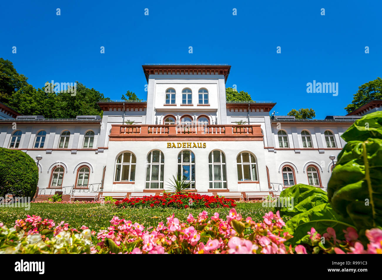Bath House, Bad Vilbel, Germany Stock Photo - Alamy