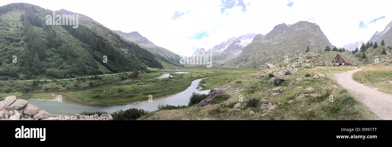 Veny Valley, Val d'Aosta - Italy. River Dora veny Stock Photo - Alamy