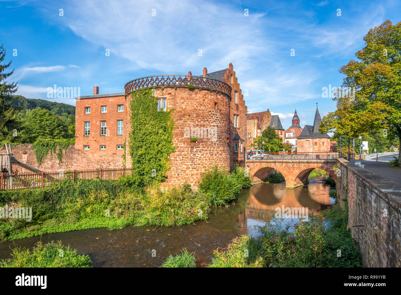 City Wall, Büdingen, Germany Stock Photo - Alamy