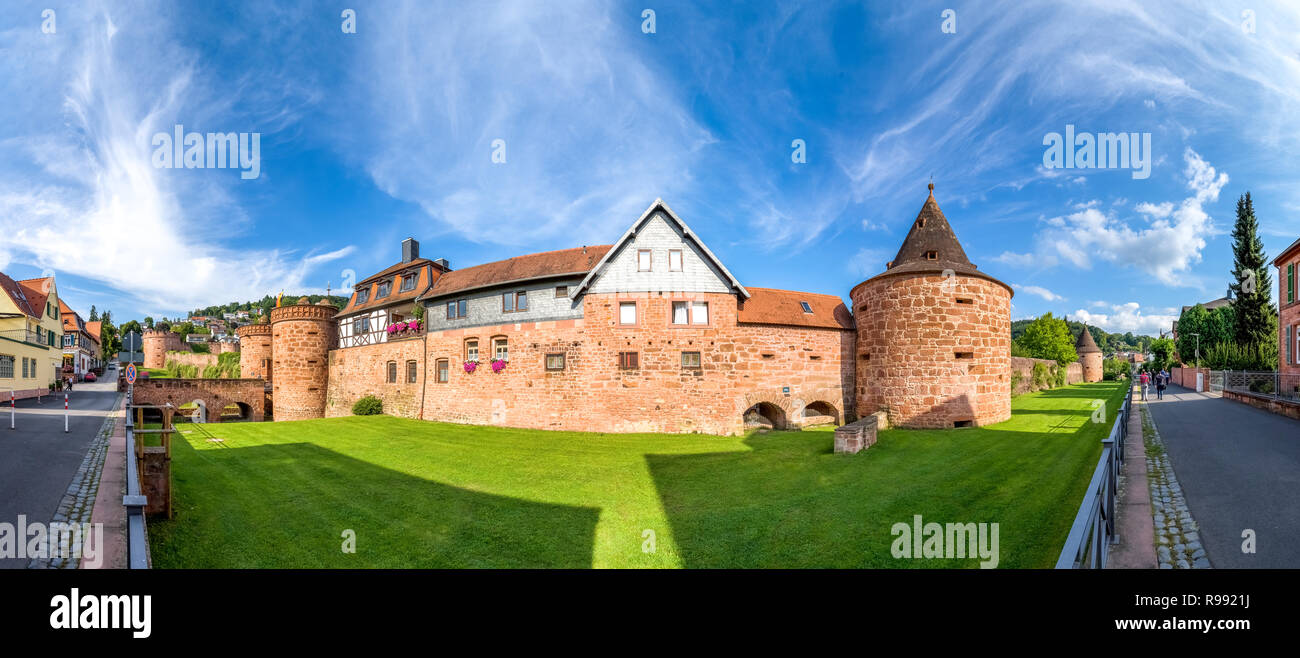 City Wall, Büdingen, Germany Stock Photo - Alamy