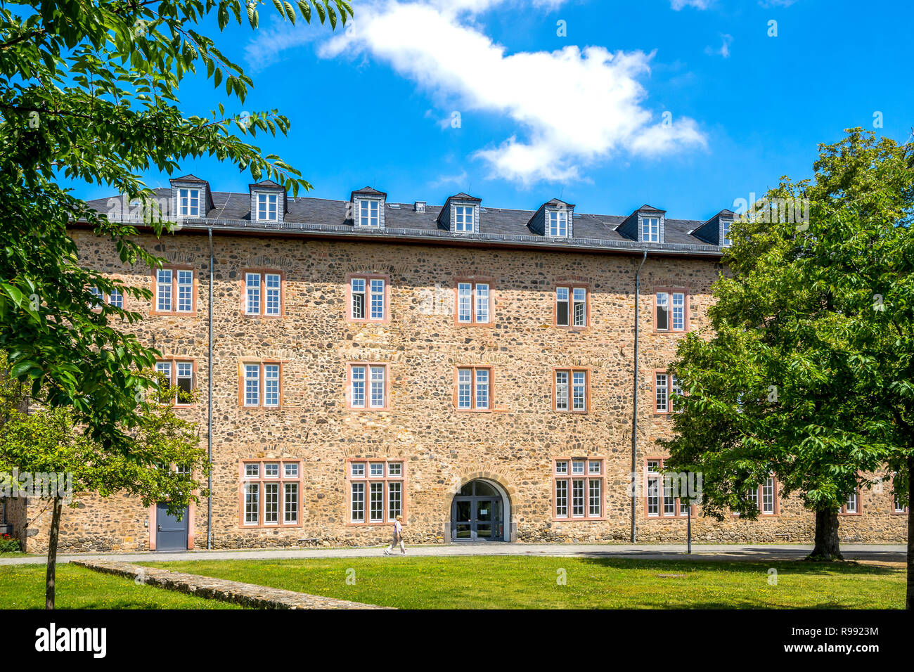 Castle, Butzbach, Germany Stock Photo - Alamy