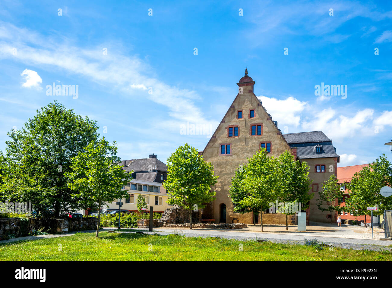 Historical City of Butzbach, Germany Stock Photo - Alamy