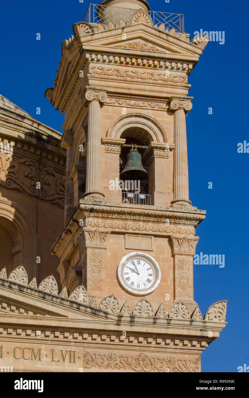 MOSTA, MALTA ,15 DECEMBER 2018 - Mosta Dome Cathedral ( St. Mary church ...