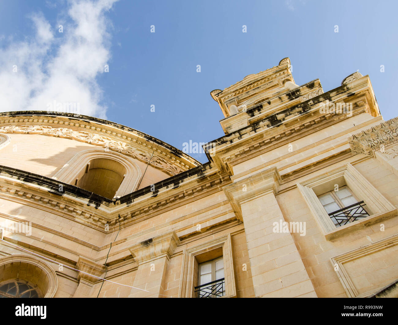 MOSTA, MALTA ,15 DECEMBER 2018 - Mosta Dome Cathedral ( St. Mary church ...