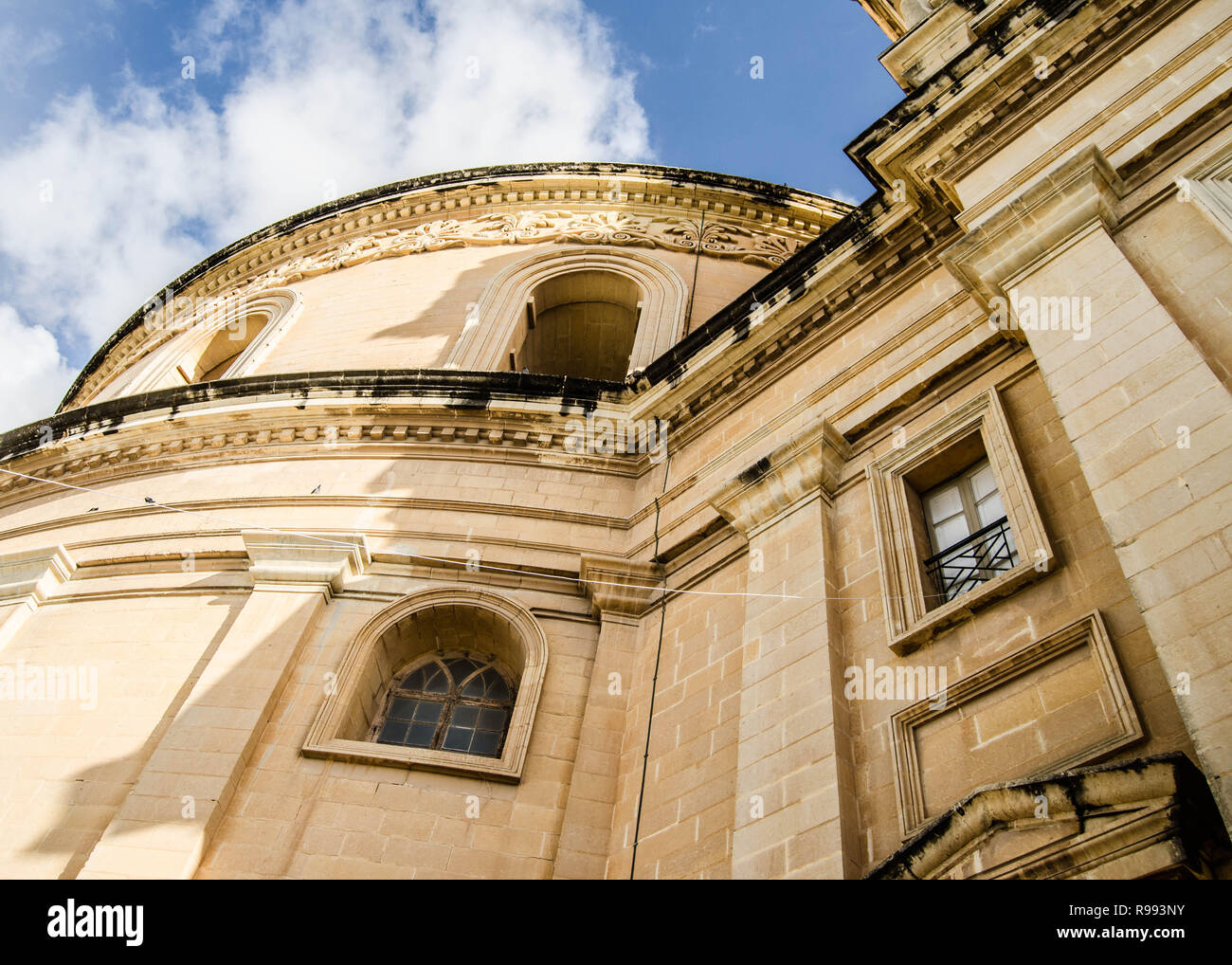 MOSTA, MALTA ,15 DECEMBER 2018 - Mosta Dome Cathedral ( St. Mary church ...