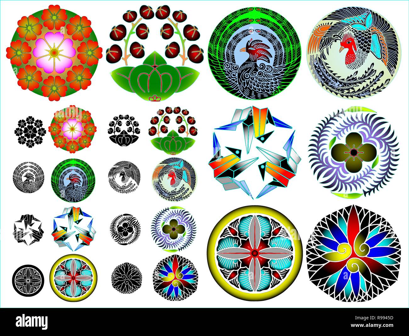 Japanese Ancestry Stock Vector Images - Alamy