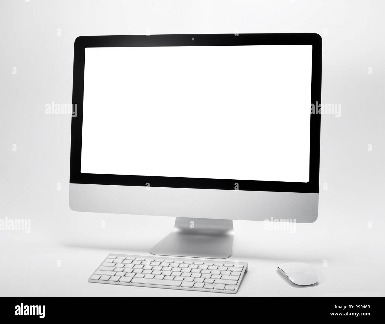 Glossy Computer Display Stock Photo - Alamy