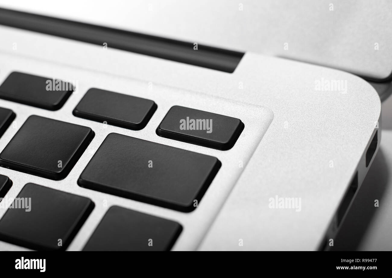 Modern laptop keyboard colored hi-res stock photography and images - Alamy