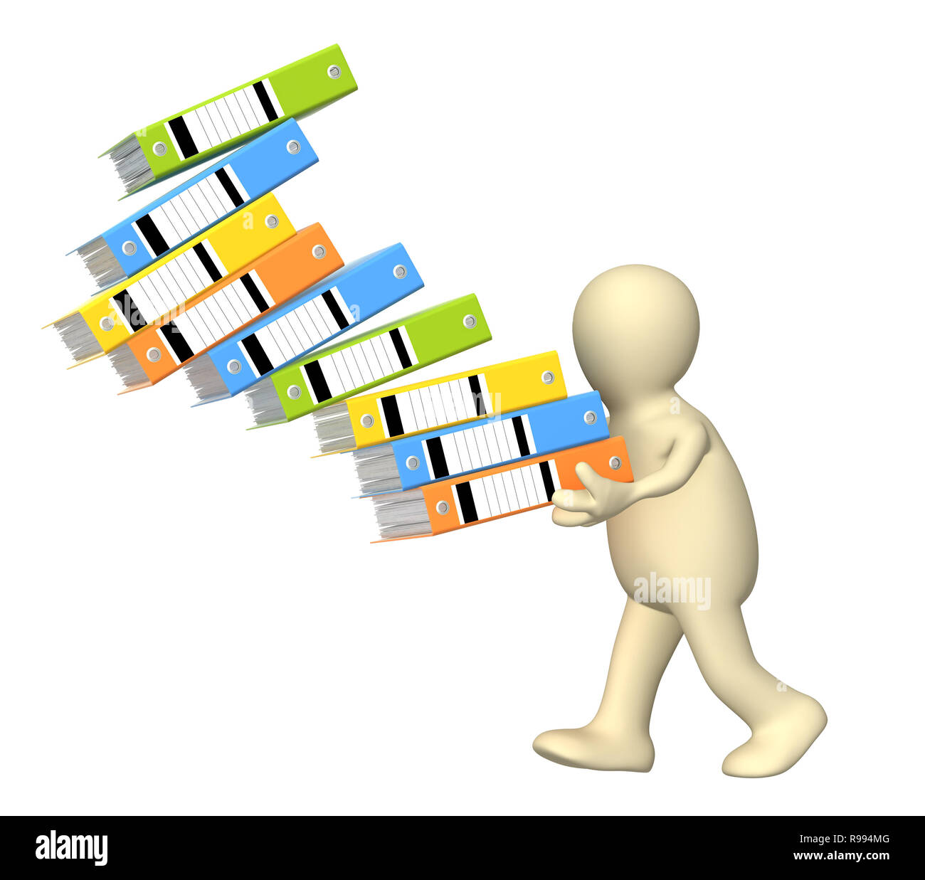 Person falling over cartoon hi-res stock photography and images - Alamy