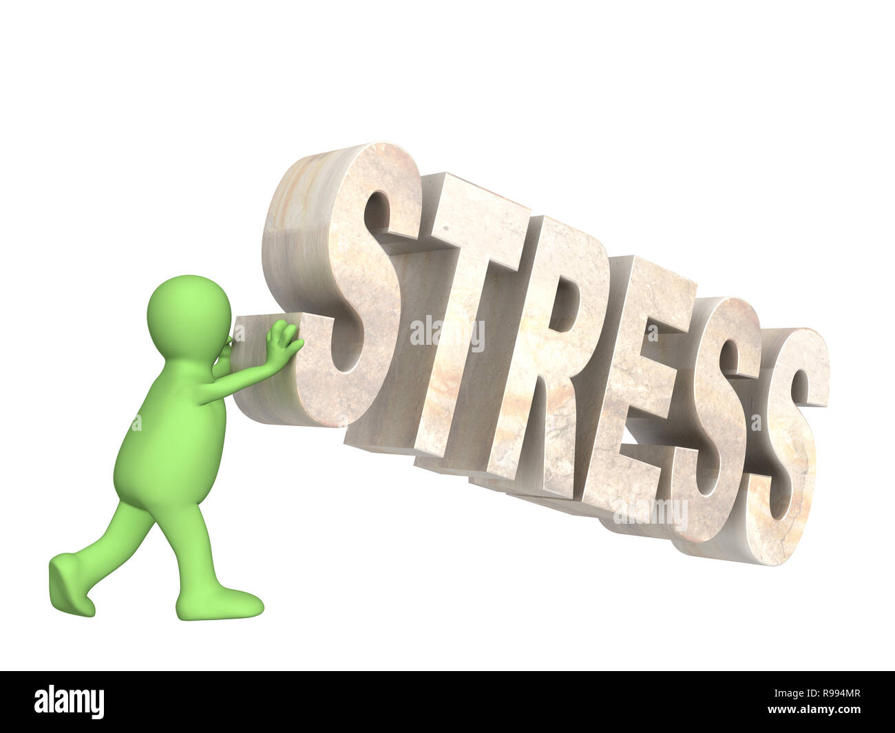 Stress image Cut Out Stock Images & Pictures - Alamy