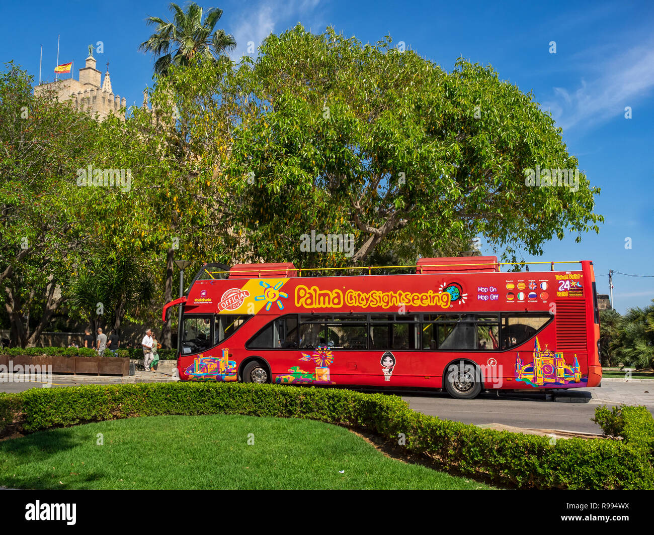 Red Open Topped Bus High Resolution Stock Photography and Images - Alamy