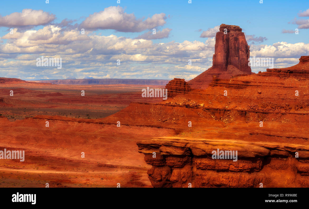 John Ford Point, Monument Valley, Oljato-Monument Valley, AZ USA Stock ...