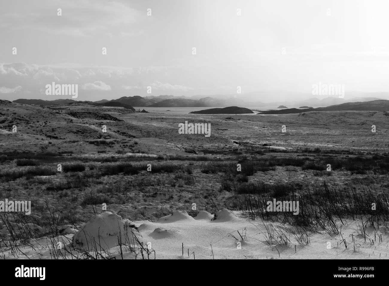 Pretty scenic landscape Black and White Stock Photos & Images - Alamy