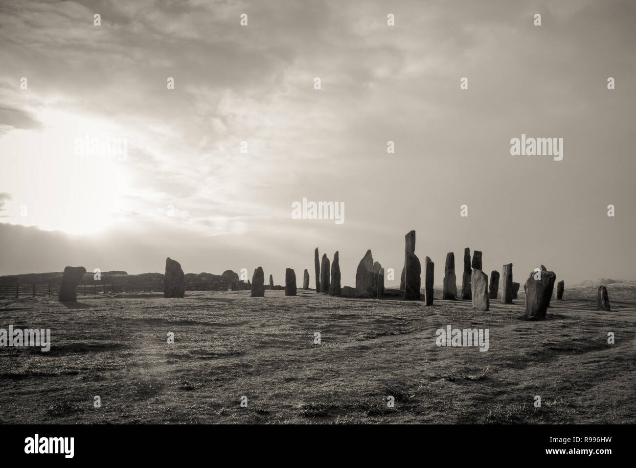 Callanish Standing Stones, Isle of Lewis, Scotland, UK Stock Photo - Alamy