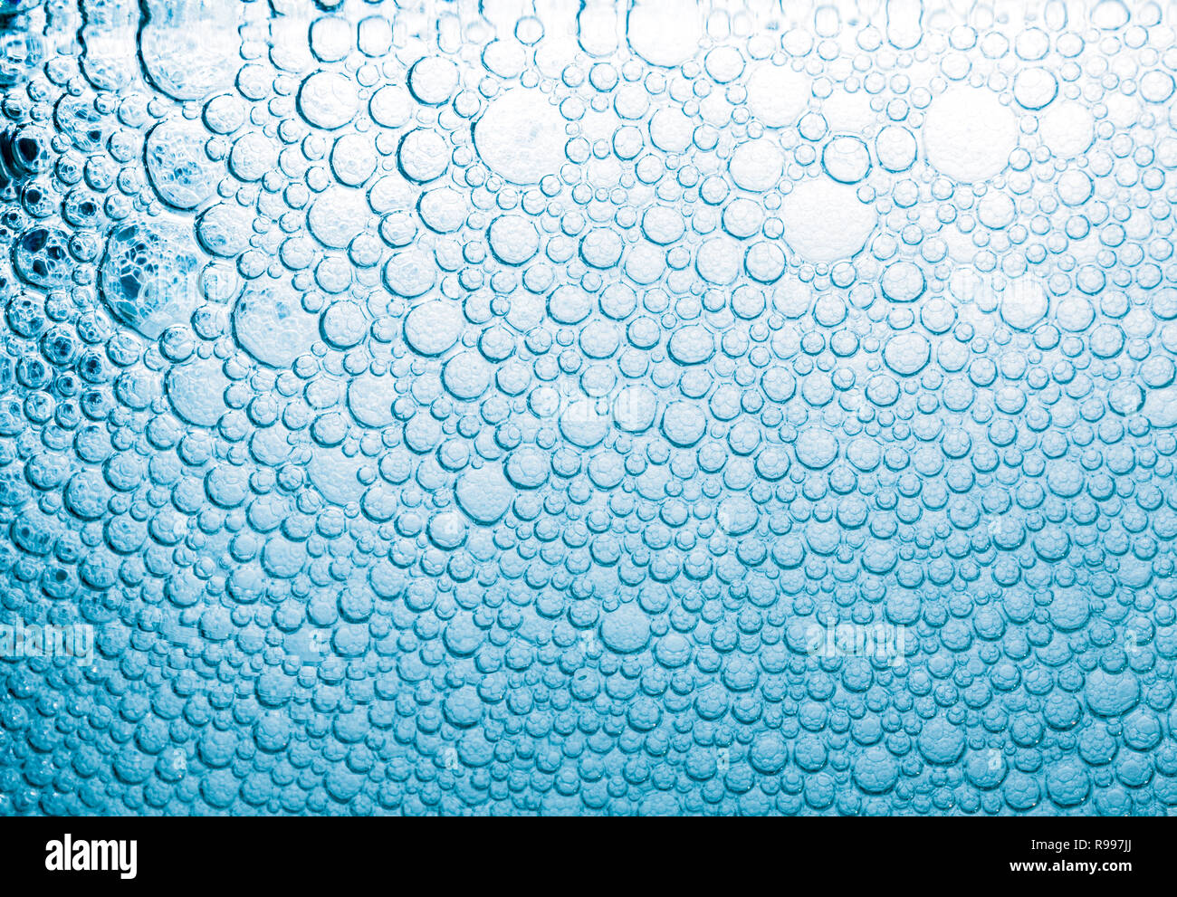 Abstract wet blue background soap hi-res stock photography and images ...