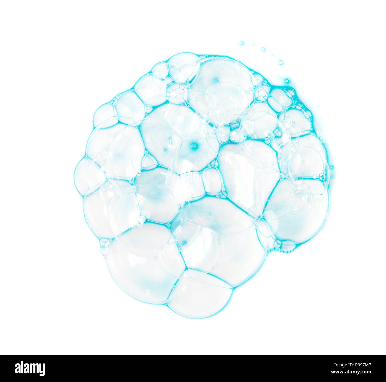 Shower water splash soap Cut Out Stock Images & Pictures - Alamy