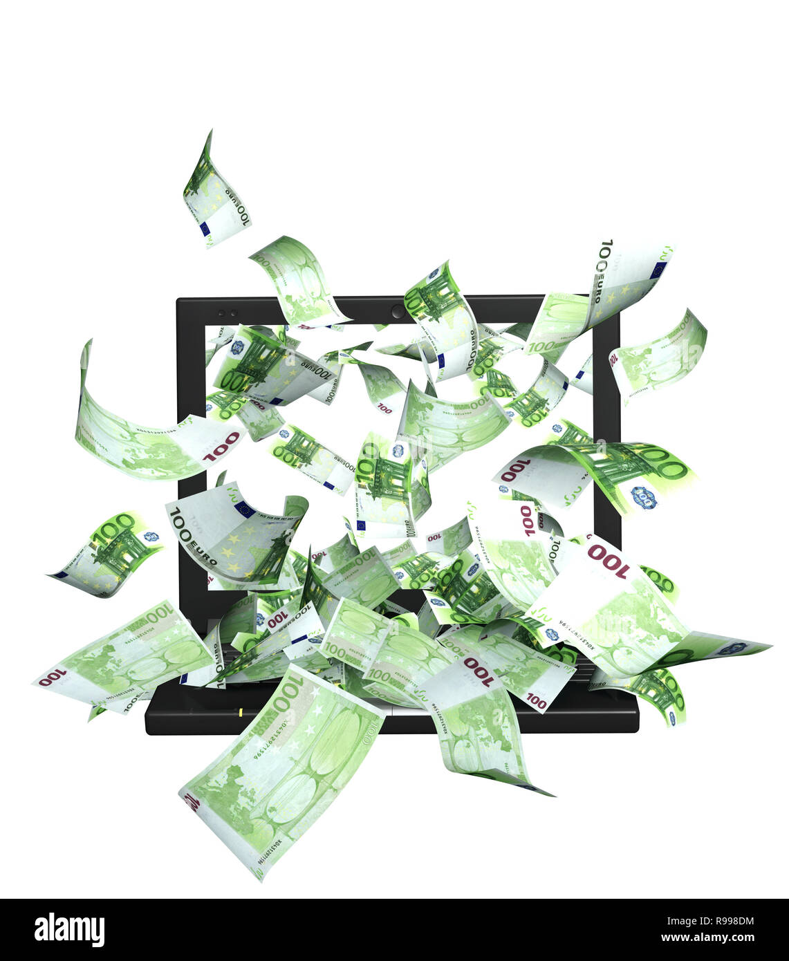 Internet access when flying Cut Out Stock Images & Pictures - Alamy