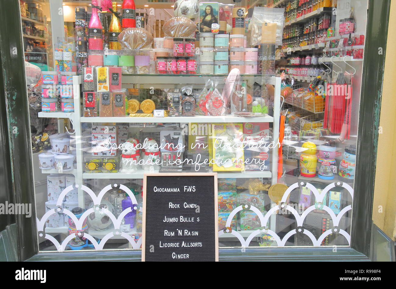 Souvenir store in Royal arcade in Melbourne Australia Stock Photo - Alamy