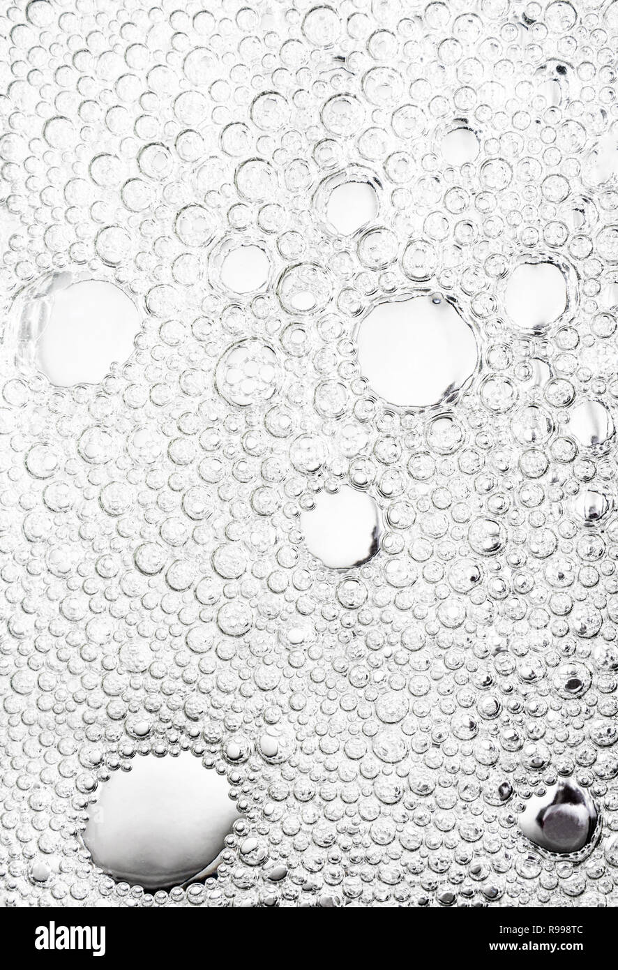 Abstract neutral background from numerous bubbles in water Stock Photo ...