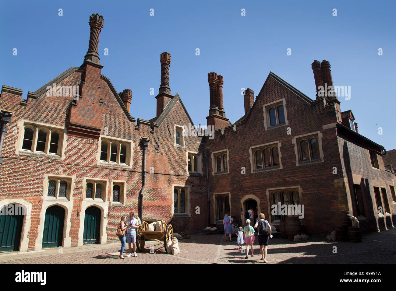 LONDON, UK - May 11, 2018. Hampton Court Palace which was originally ...