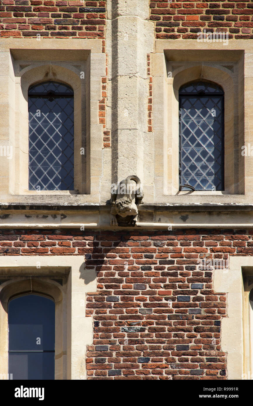 LONDON, UK - May 11, 2018. Hampton Court Palace which was originally ...