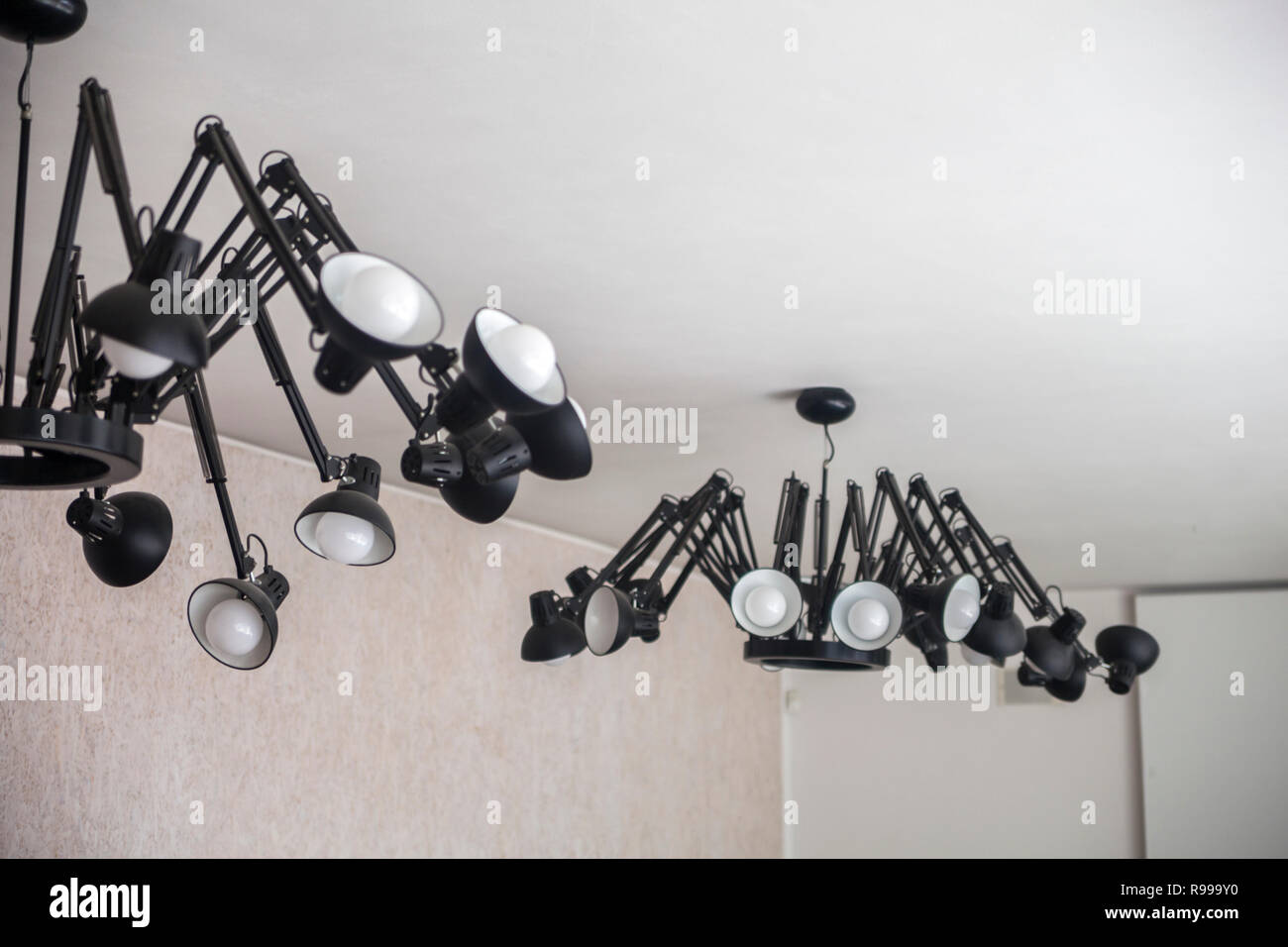 Simple hanging lamp hi-res stock photography and images - Alamy