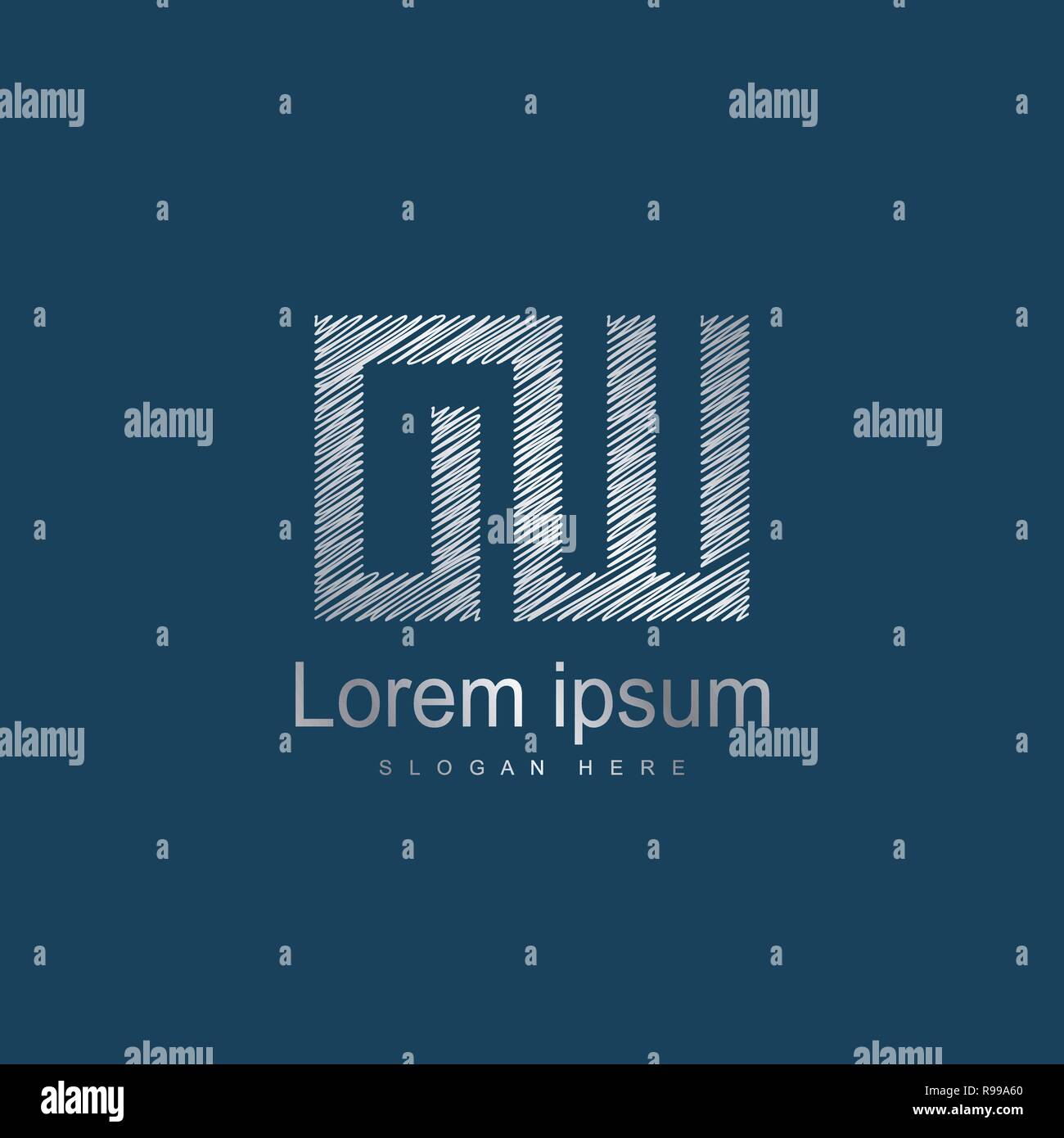 Ow letters Stock Vector Images - Alamy