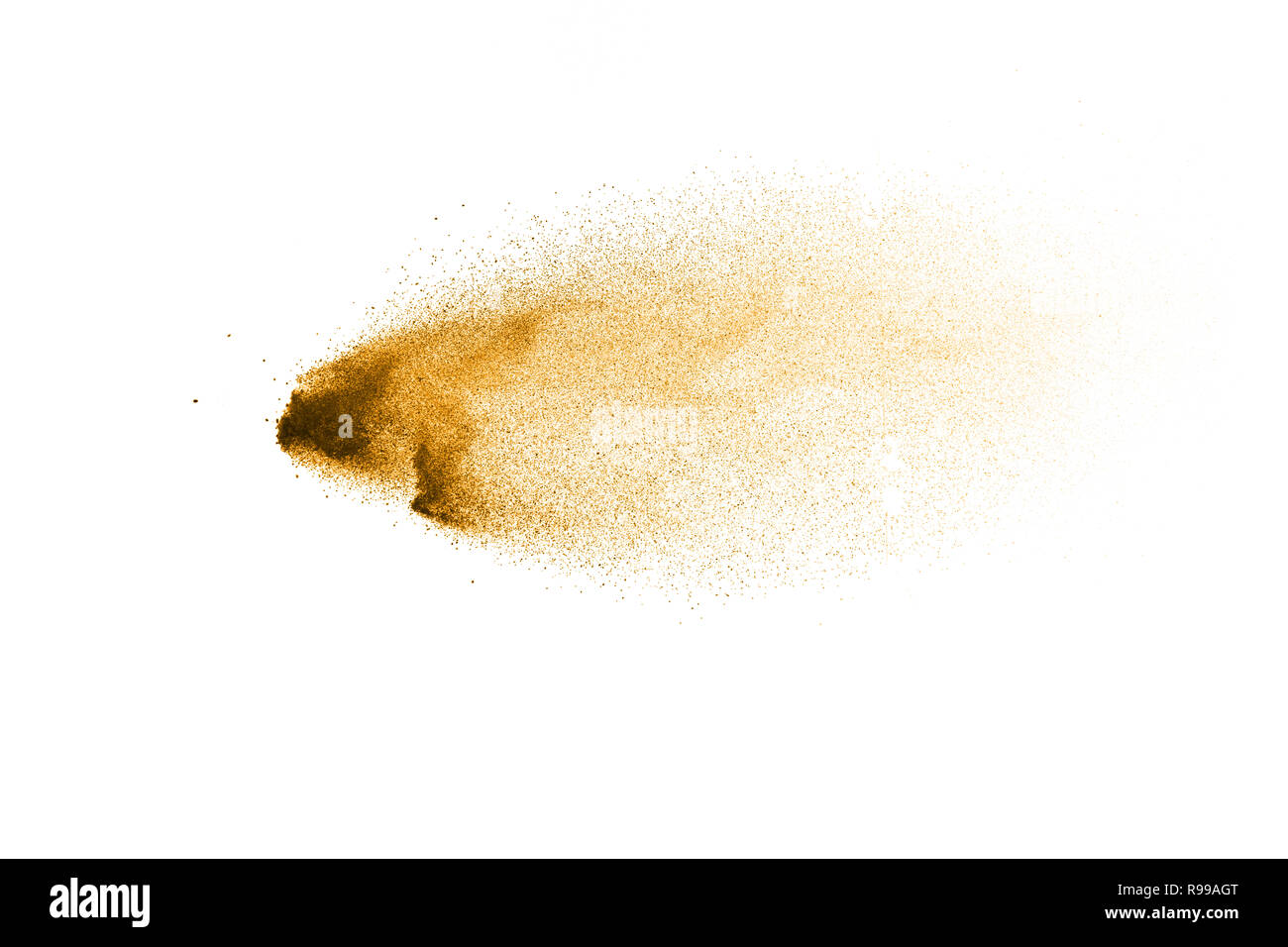 Explosion light on gold Cut Out Stock Images & Pictures - Alamy