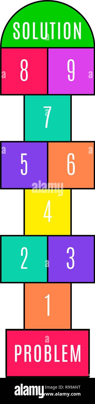 Child problem solving vector hi-res stock photography and images - Alamy