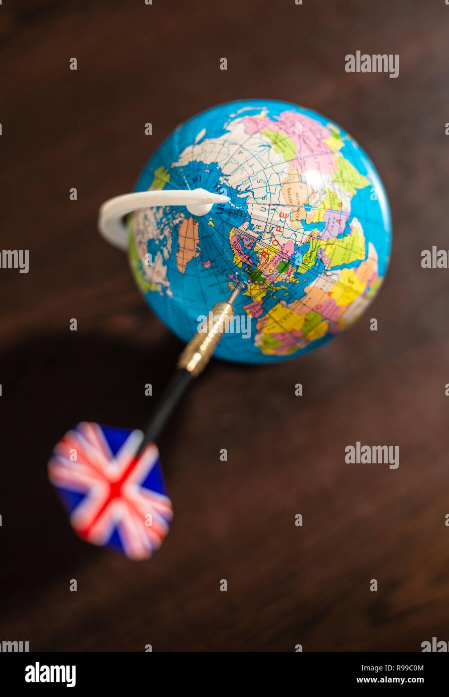 Pin in uk map hi-res stock photography and images - Alamy