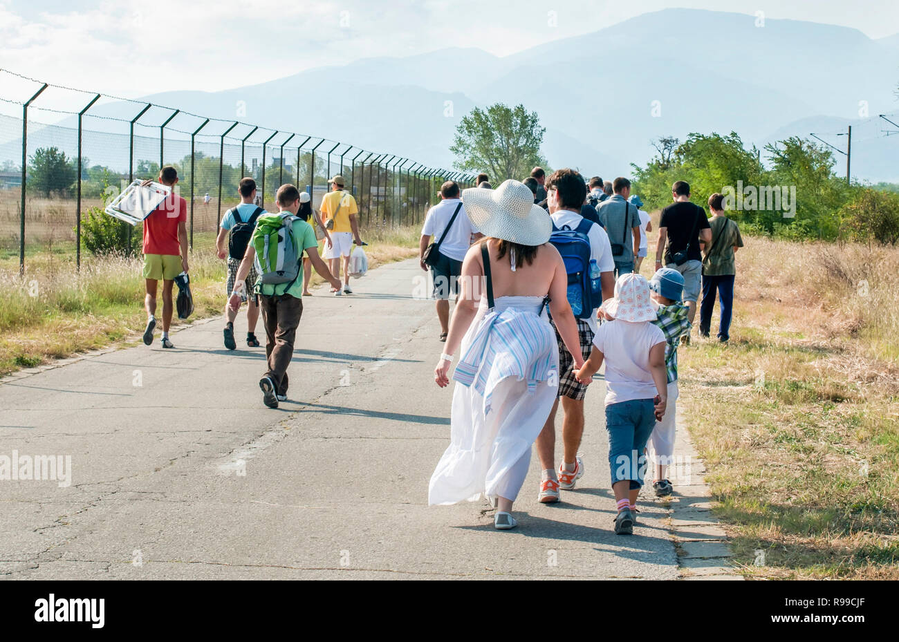 Many people walking on hi-res stock photography and images - Alamy