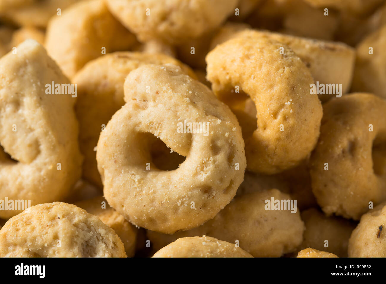 Olive Oil Itlian Taralli Cracker Cookies Ready to Eat Stock Photo - Alamy