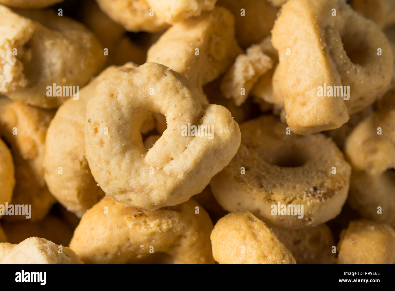 Olive Oil Itlian Taralli Cracker Cookies Ready to Eat Stock Photo - Alamy