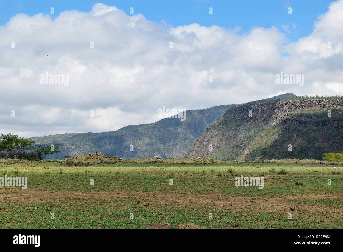 Climbing Mount Suswa, Suswa Conservancy, Kenya Stock Photo - Alamy