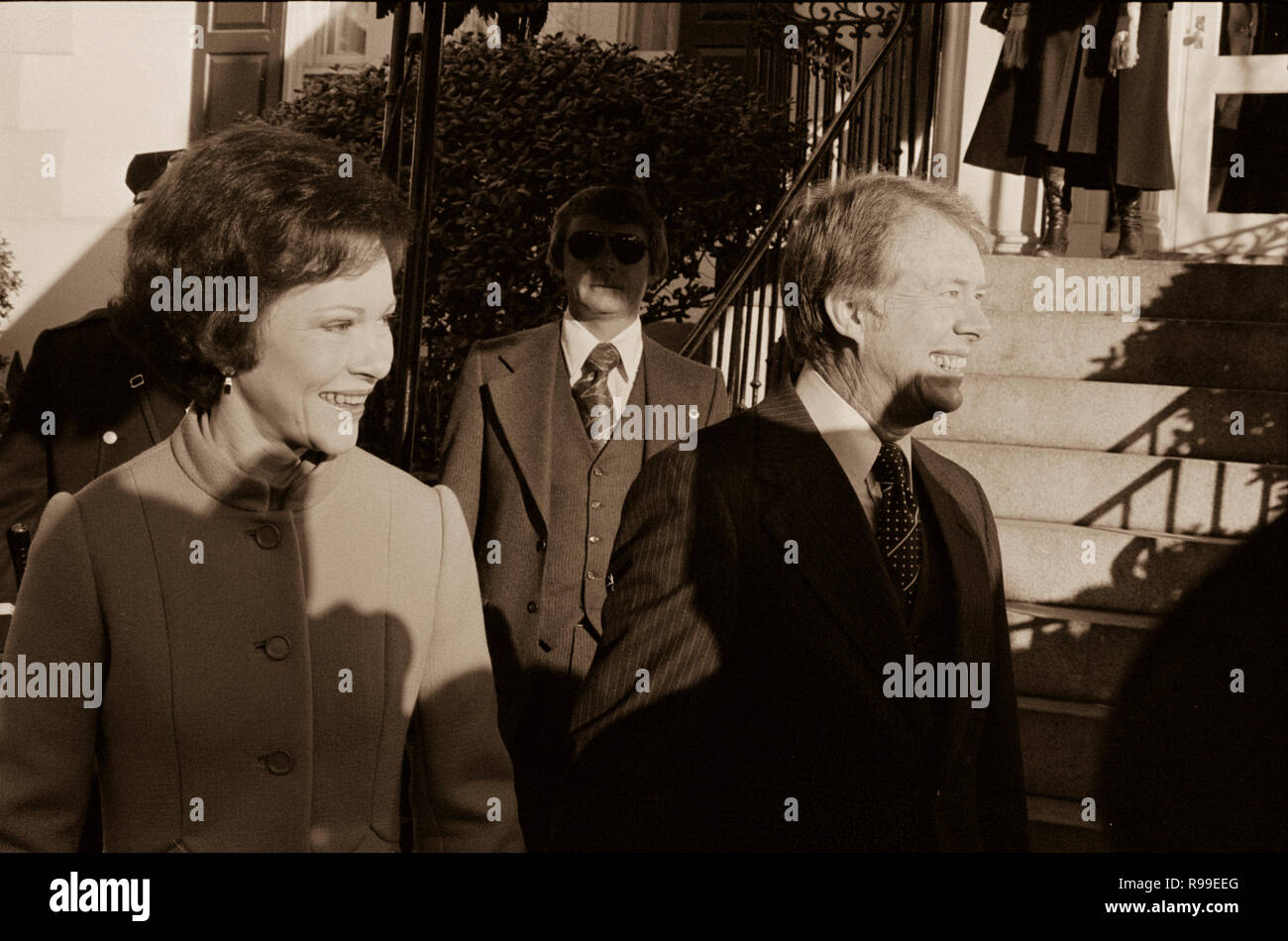 President-elect Jimmy Carter and First Lady Rosalynn Carter on ...