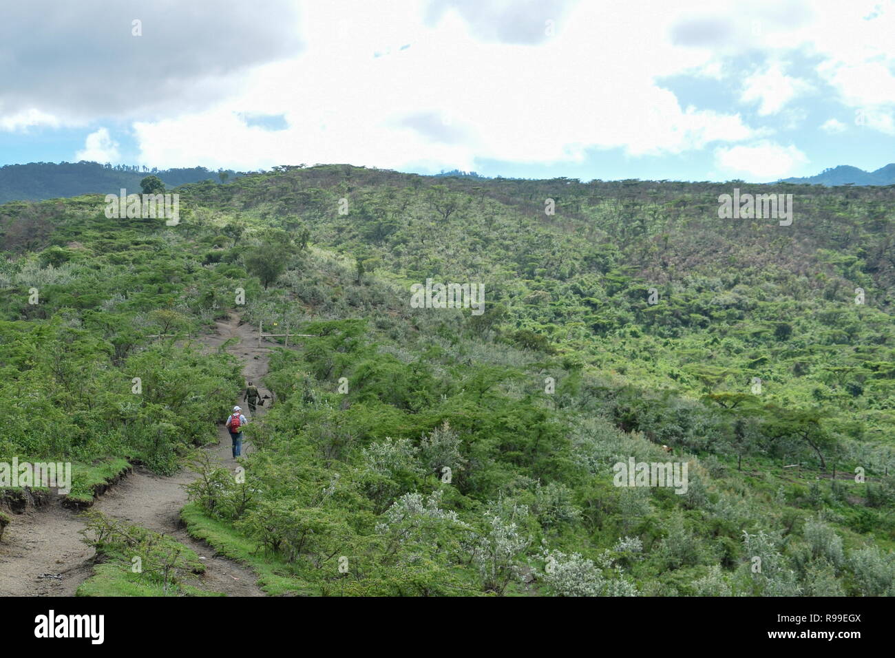 Volcanic landscapes at Eburru Hills, Naivasha, Kenya Stock Photo - Alamy