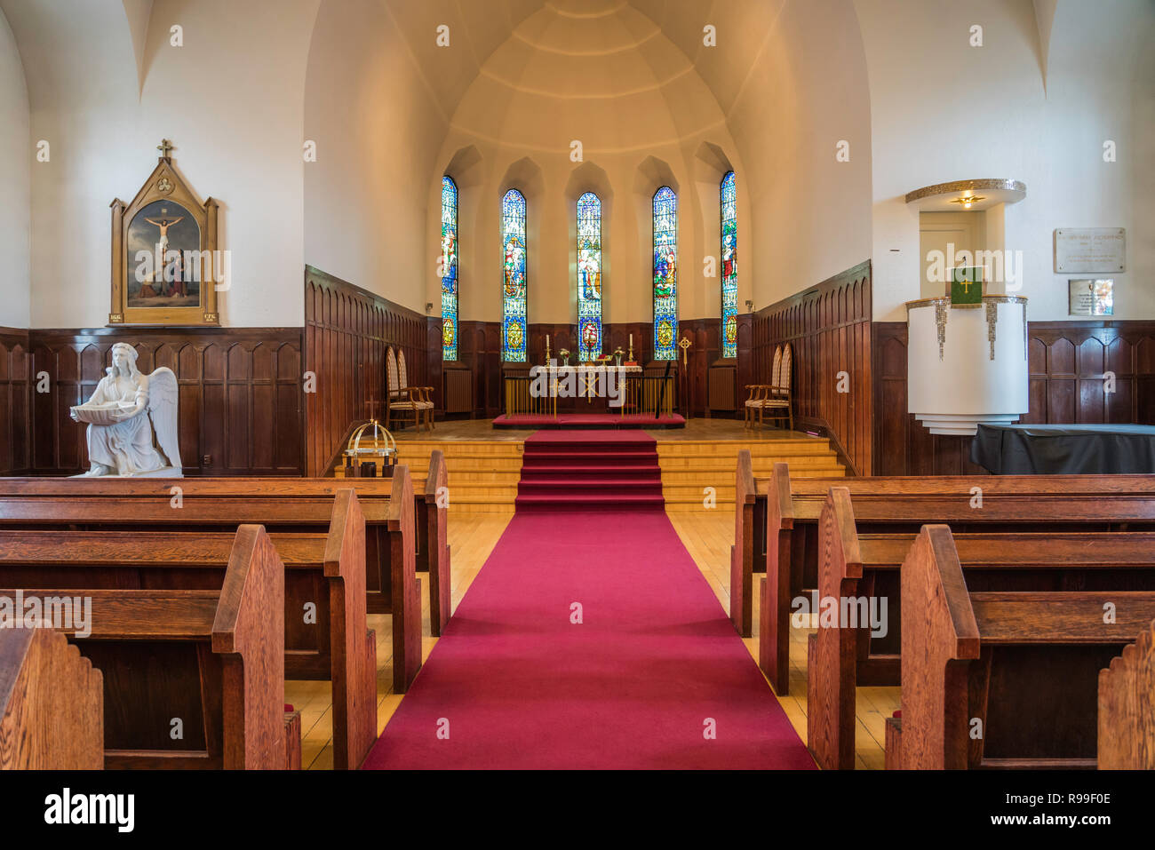 Akureyrarkirkja lutheran church hi-res stock photography and images - Alamy