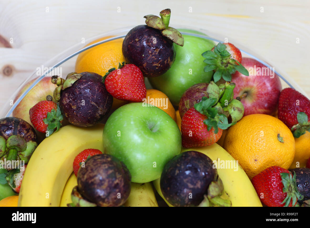 tropical fresh fruits Stock Photo - Alamy