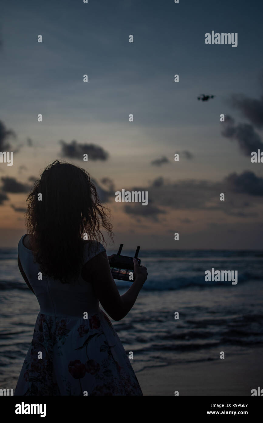 Uav pilot beach hi-res stock photography and images - Alamy