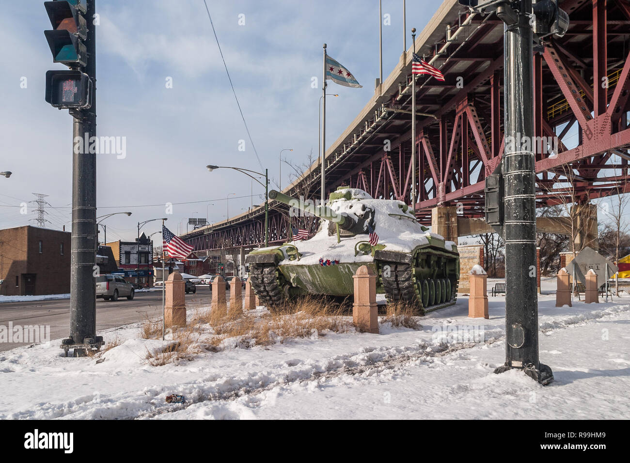 Chicago skyway to city hi-res stock photography and images - Alamy