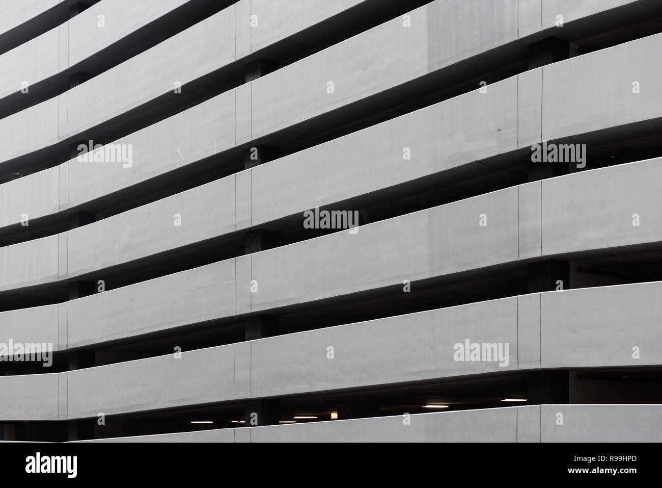 Abstract detail of a parking structure Stock Photo - Alamy