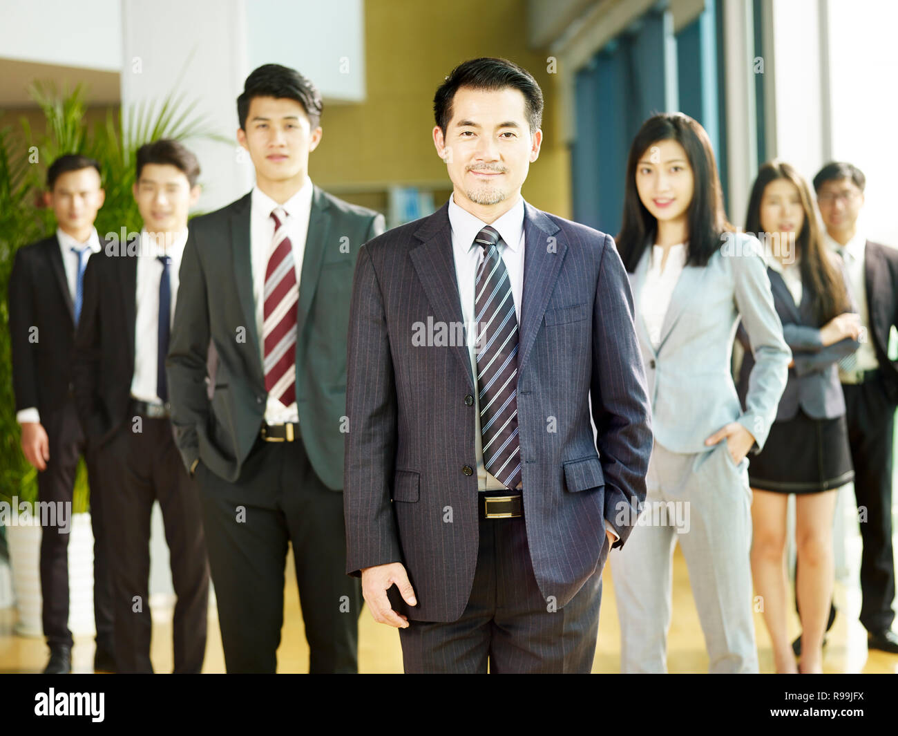 Asian woman portrait 40s hi-res stock photography and images - Alamy