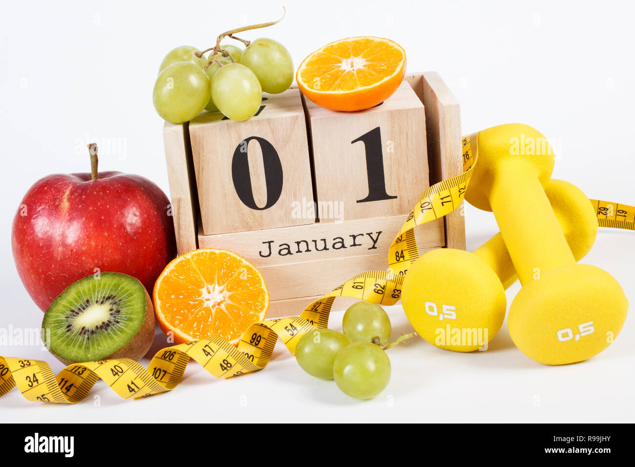 Measure tape calendar hi-res stock photography and images - Alamy
