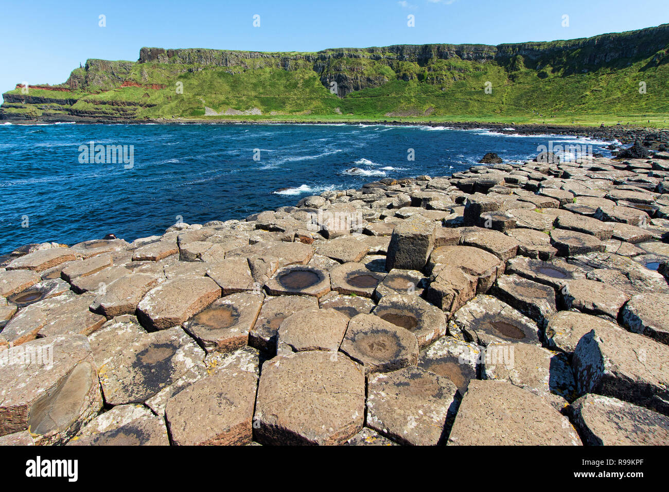 Landscapes of Northern Ireland. Giant's Causeway Stock Photo - Alamy